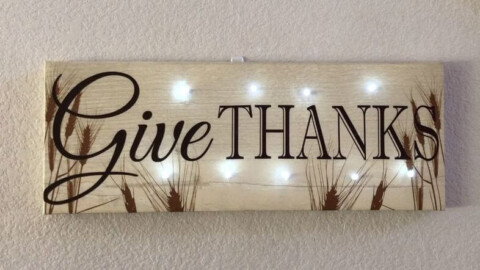 Easy and Fun DIY LED Lighted Canvas Art with Video - Chas' Crazy Creations