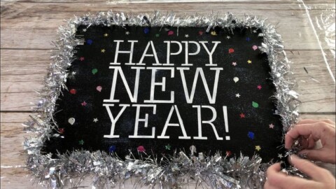 Light Up New Year Sign and Countdown Banner Game - Chas' Crazy Creations