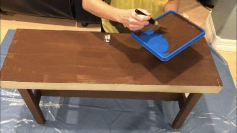 Easy and Awesome How To Paint A Bench with Video - Chas' Crazy Creations