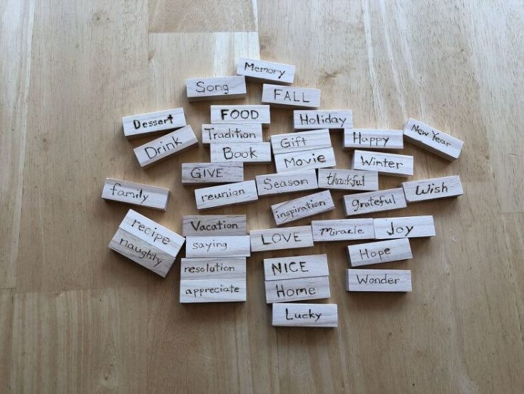 Tumble Tower Holiday Game - Chas' Crazy Creations