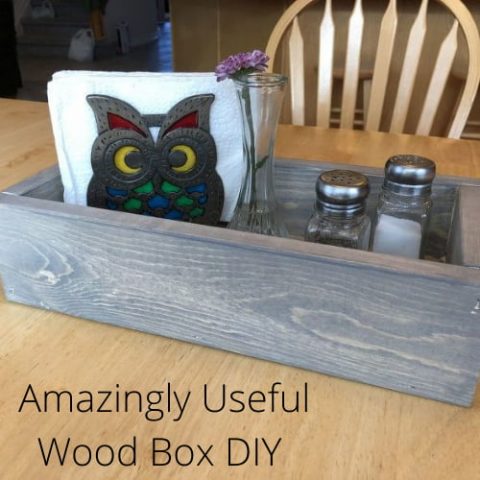 Amazingly Useful Wood Box DIY - Chas' Crazy Creations
