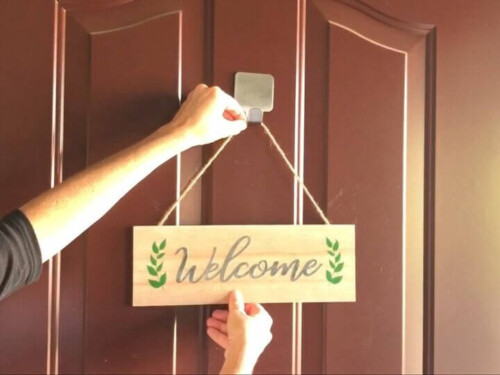Easy Two Dollar Welcome Sign - Chas' Crazy Creations