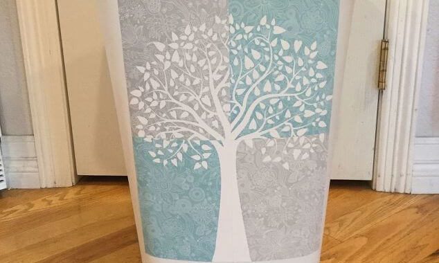 Easy Upcycled Trashcan and Recycle Container | Chas' Crazy Creations