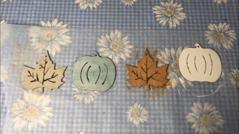 Easy Dollar Store Fall Upcycle - Chas' Crazy Creations