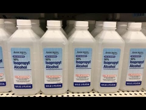 15 Ways To Use Rubbing Alcohol | Chas' Crazy Creations