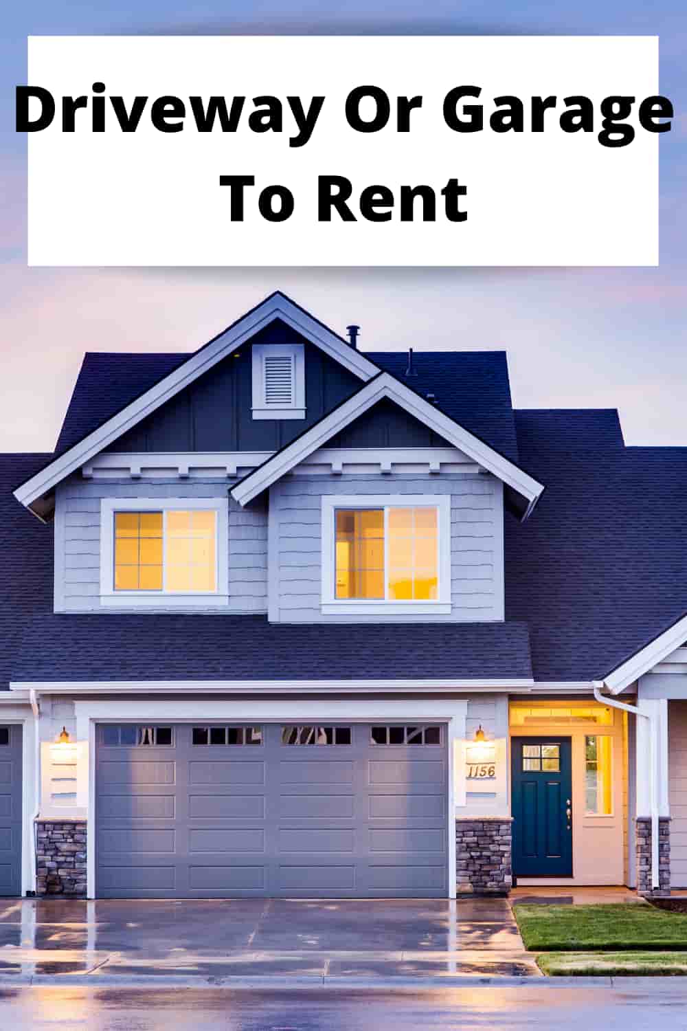 Driveway Or Garage To Rent - Chas' Crazy Creations