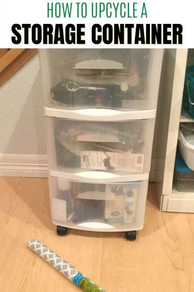 How To Upcycle Storage Containers