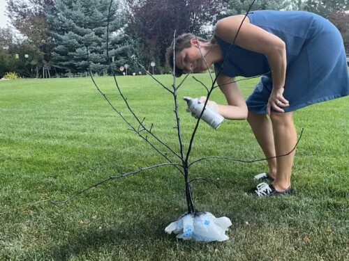 Awesome and Easy DIY Fall Tree Branch with Video - Chas' Crazy Creations