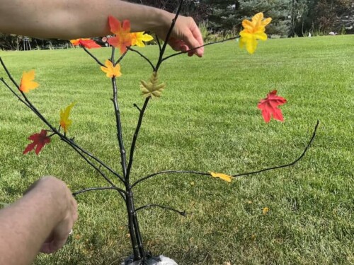 Awesome and Easy DIY Fall Tree Branch with Video - Chas' Crazy Creations