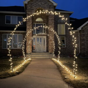A Stunning and Easy Lighted Archway That's Customizable for Any ...