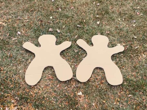 Super Cute and Easy DIY Giant Gingerbread Man Decorations - Chas' Crazy ...