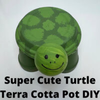 Super Cute Turtle Terra Cotta Pot DIY For Your Home - Chas' Crazy Creations