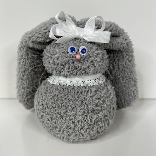 Cute and Easy Easter Sock Bunny Hack Anyone Can Make - Chas' Crazy ...