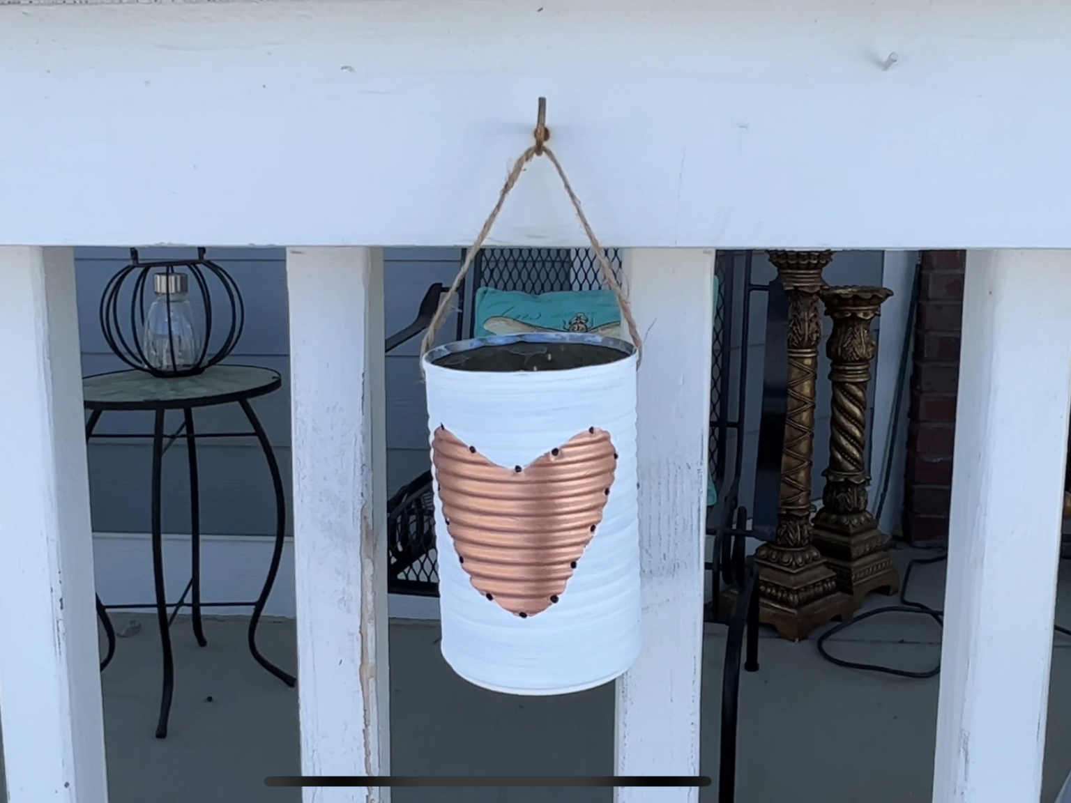 Easy and Terrific DIY Punch Tin Lamps For Your Backyard - Chas' Crazy ...