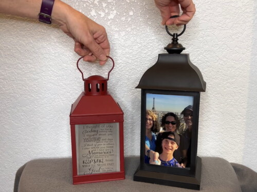 Stunning DIY Photo Lantern for Any Occasion and Memorial Day Craft ...