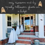 Easy Awesome and DIY Spooky Halloween Ghosts on a Budget - Chas' Crazy ...