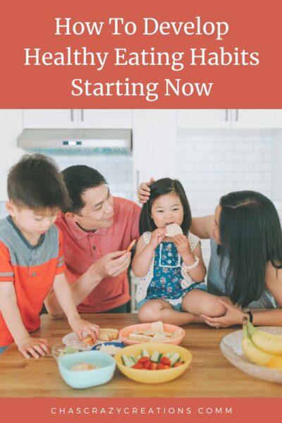 How To Develop Healthy Eating Habits Starting Now - Chas' Crazy Creations