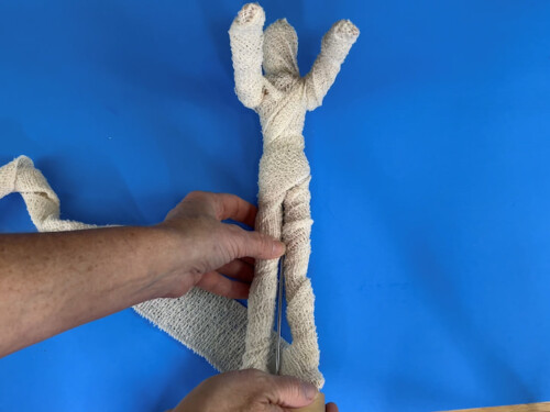 Easy Awesome DIY Mummy Craft on a Budget with Video - Chas' Crazy Creations