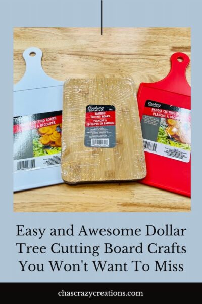 Easy and Awesome Dollar Tree Cutting Board Crafts You Won't Want To ...