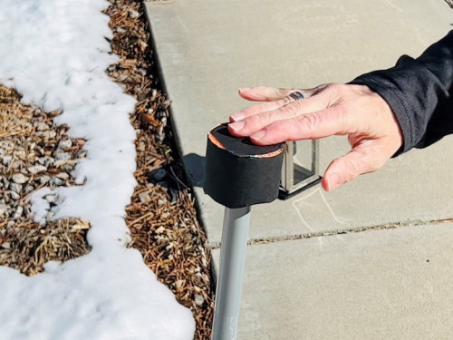 Awesome and Easy DIY Solar Light Post - Chas' Crazy Creations