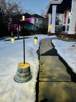 Awesome and Easy DIY Solar Light Post - Chas' Crazy Creations
