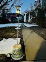 Awesome and Easy DIY Solar Light Post - Chas' Crazy Creations