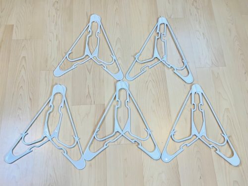 Easy Dollar Tree DIY Plastic Hanger Star with Video - Chas' Crazy Creations
