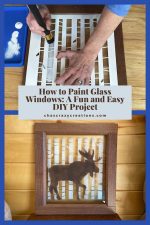 How to Paint Glass Windows: A Fun and Easy DIY Project - Chas' Crazy ...