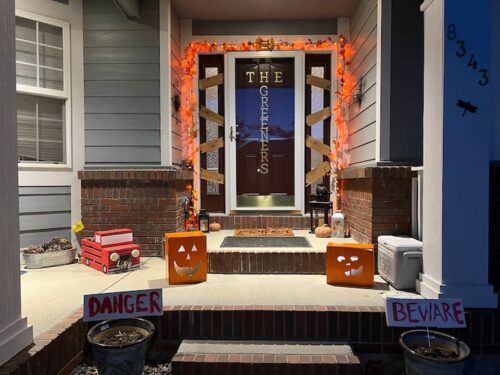 Easy DIY Cardboard Halloween Decorations - Chas' Crazy Creations
