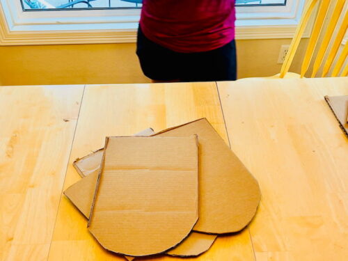 Easy DIY Cardboard Halloween Decorations - Chas' Crazy Creations