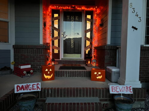 Easy DIY Cardboard Halloween Decorations - Chas' Crazy Creations